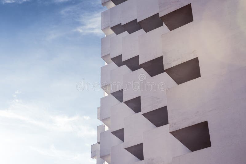 Abstract Building of Detail Stock Image - Image of building, structure ...