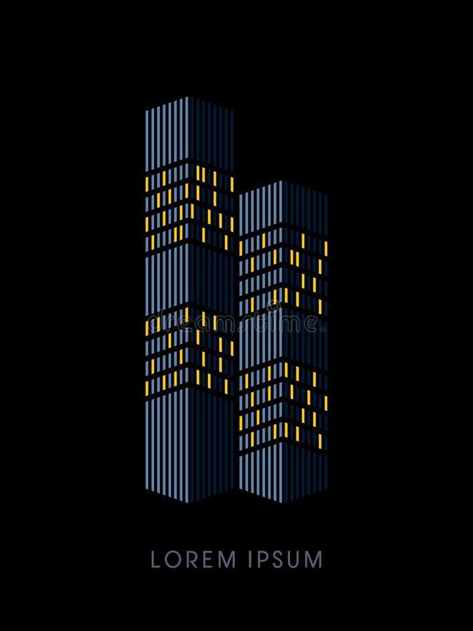 Abstract building graphic stock vector. Illustration of luxury - 87639435