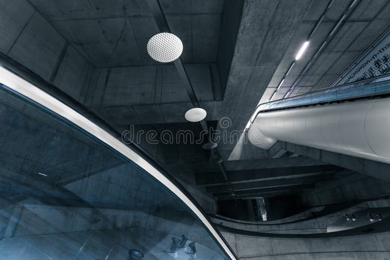 Abstract building interior stock photo. Image of inside - 34352188