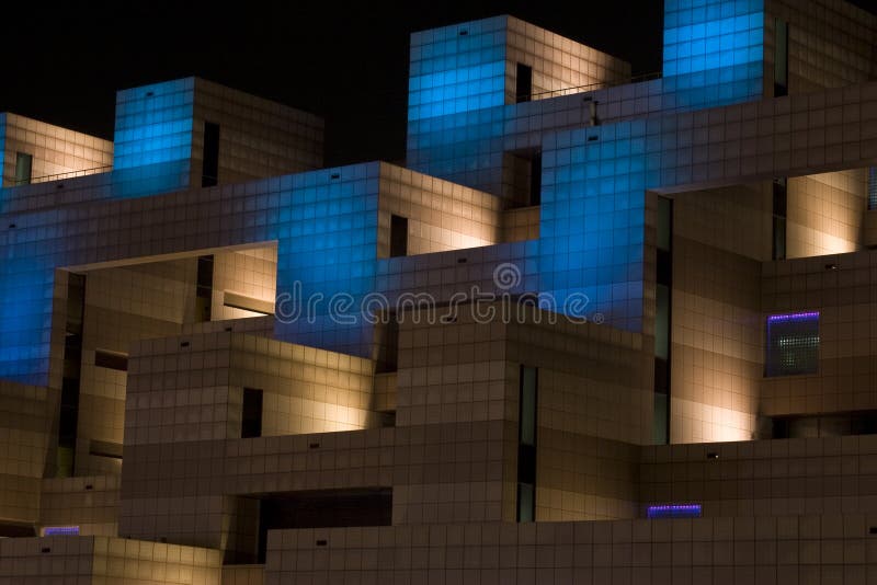 Abstract Building Lights stock image. Image of light, building - 4391471