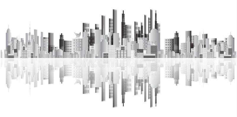 Abstract Buildings Vector Royalty Free Stock Image - Image: 29449746