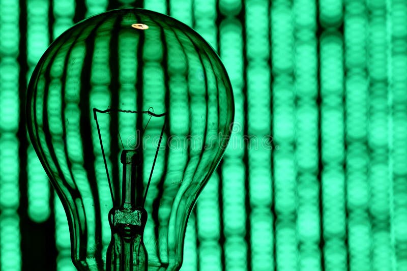 Abstract bulb stock photo. Image of inspiration, glass - 26160154