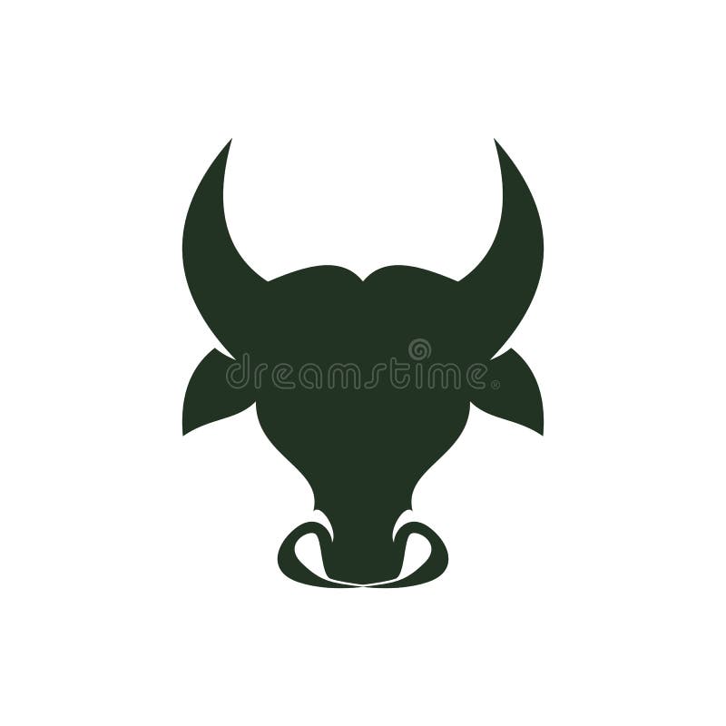 Abstract Bull Logo Vector Illustrations Design Icon Logo Stock Vector ...