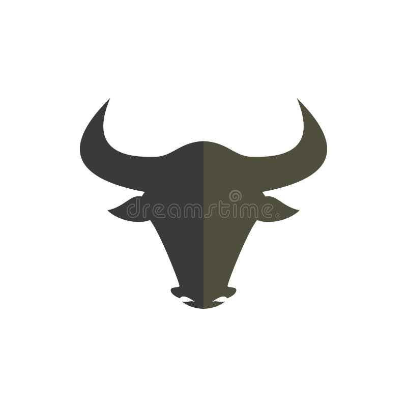 Abstract Bull Logo Vector Illustrations Design Icon Logo Stock Vector ...