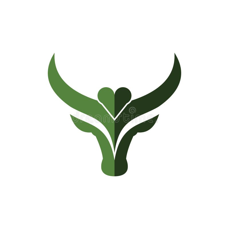 Abstract Bull Logo Vector Illustrations Design Icon Logo Stock Vector ...