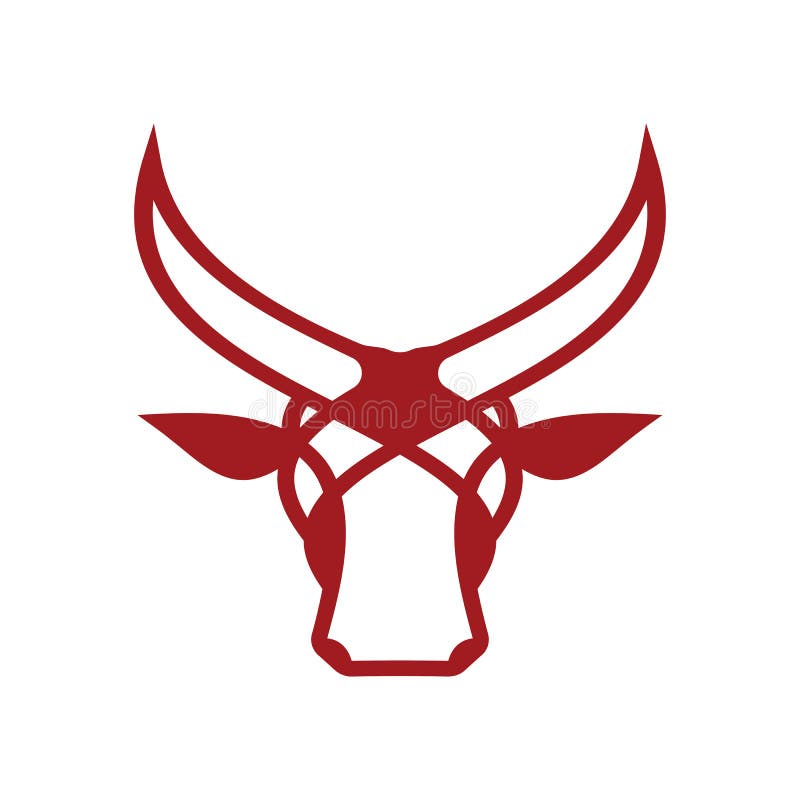 Abstract Bull Logo Vector Illustrations Design Icon Logo Stock Vector ...