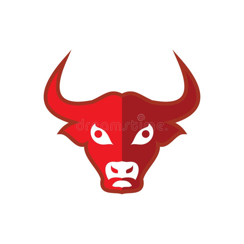 Abstract Bull Logo Vector Illustrations Design Icon Logo Stock Vector ...