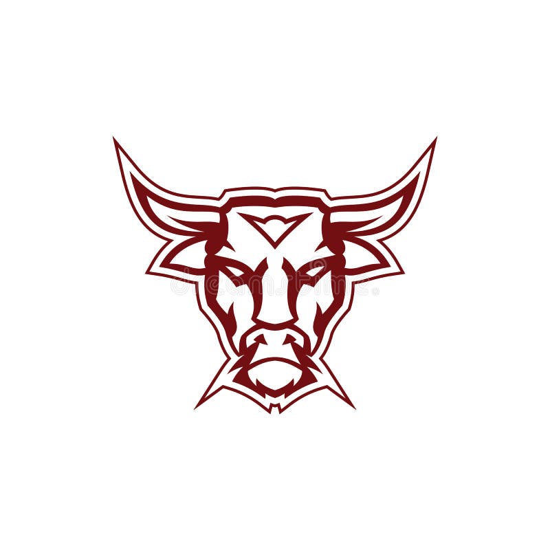 Abstract Bull Logo Vector Illustrations Design Icon Logo Stock Vector ...