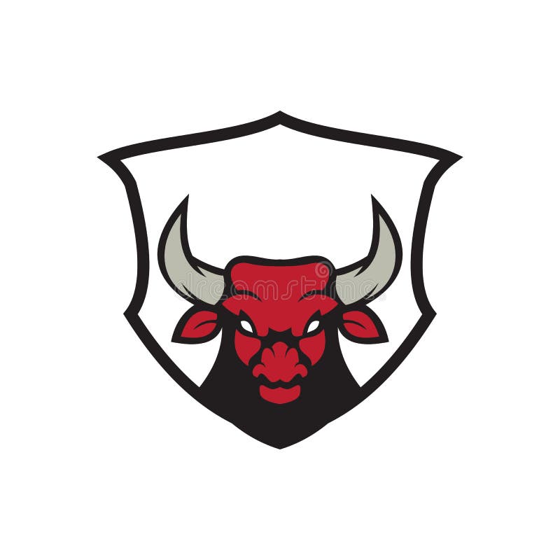 Abstract Bull Logo Vector Illustrations Design Icon Logo Stock Vector ...