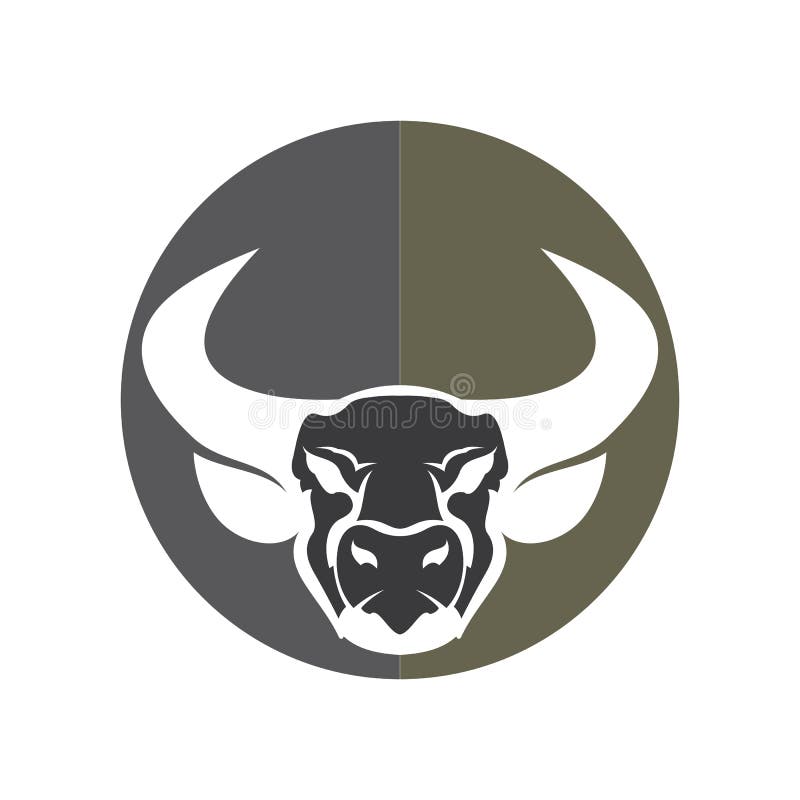 Abstract Bull Logo Vector Illustrations Design Icon Logo Stock Vector ...