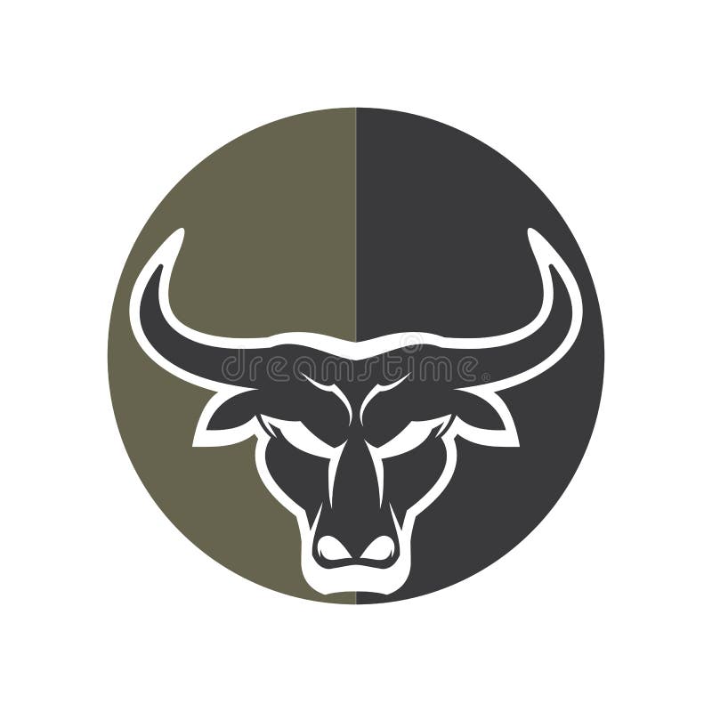 Abstract Bull Logo Vector Illustrations Design Icon Logo Stock Vector ...