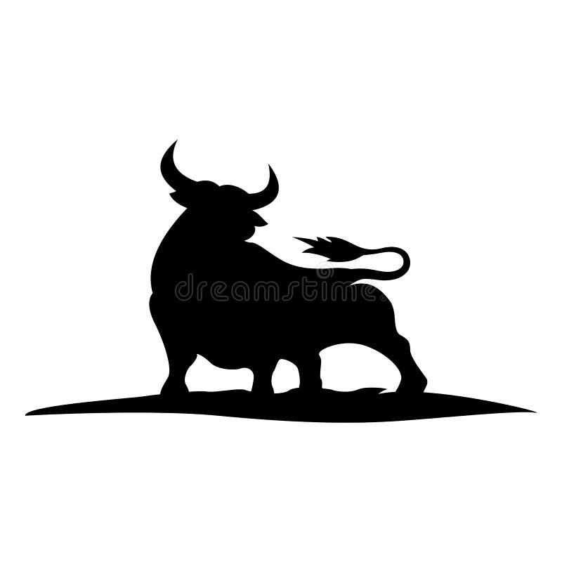 Abstract Bull Logo Vector Illustrations Design Icon Logo Stock Vector ...