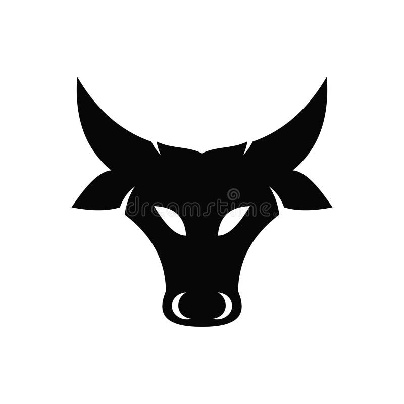 Abstract Bull Logo Vector Illustrations Design Icon Logo Stock Vector ...