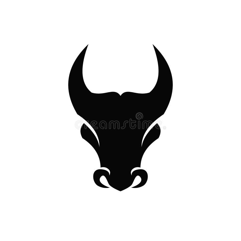 Abstract Bull Logo Vector Illustrations Design Icon Logo Stock Vector ...