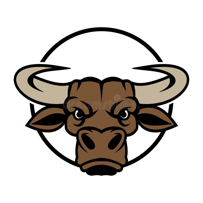 Abstract Bull Logo Vector Illustrations Design Icon Logo Stock Vector ...