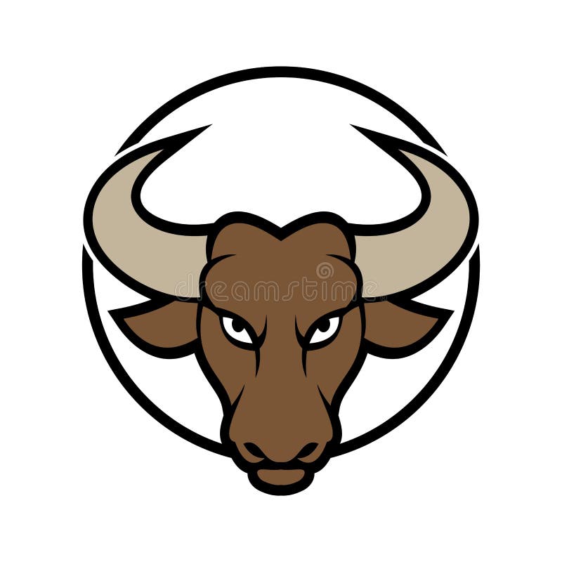 Abstract Bull Logo Vector Illustrations Design Icon Logo Stock Vector ...