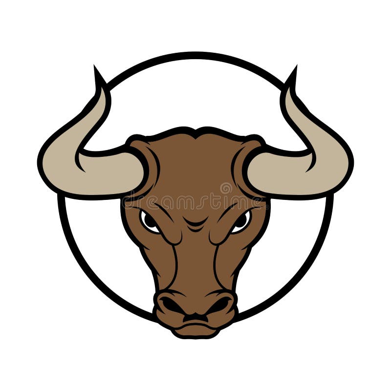 Abstract Bull Logo Vector Illustrations Design Icon Logo Stock Vector ...