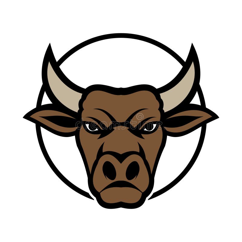 Abstract Bull Logo Vector Illustrations Design Icon Logo Stock Vector ...