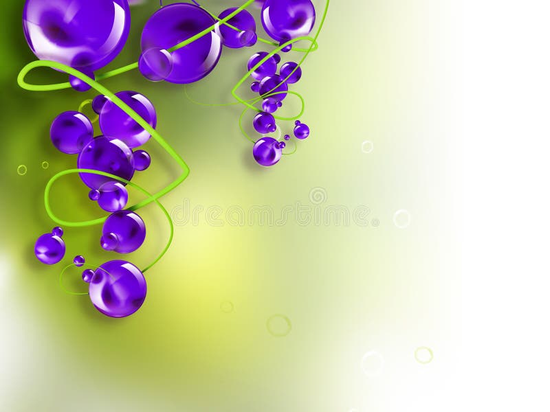 Abstract bunch of grapes stock illustration. Illustration of grape ...