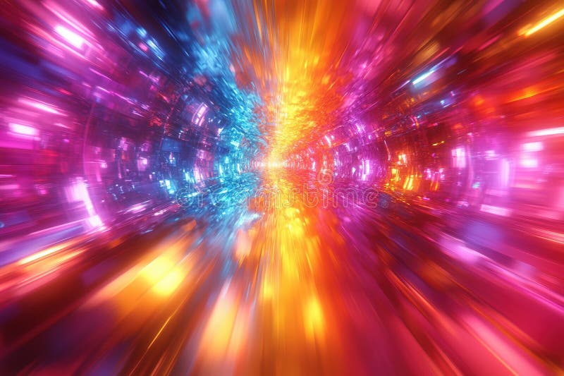 An Abstract Burst Background, Vibrant and Artistic, Design Theme Stock ...