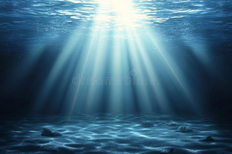 An Abstract Burst of Blue and White Light, Featuring Radial Lines and a ...