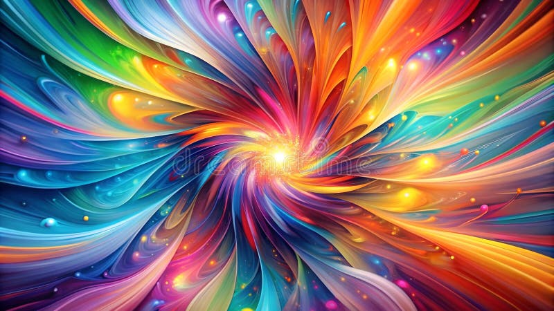Abstract Burst of Joy a Vibrant Celebration of Happiness AI Generated ...