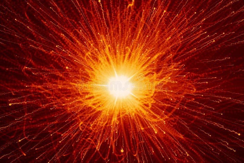 Abstract burst wallpaper stock illustration. Illustration of blast ...