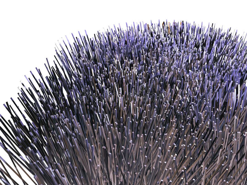 Abstract bush 9 stock illustration. Illustration of silver - 2071694