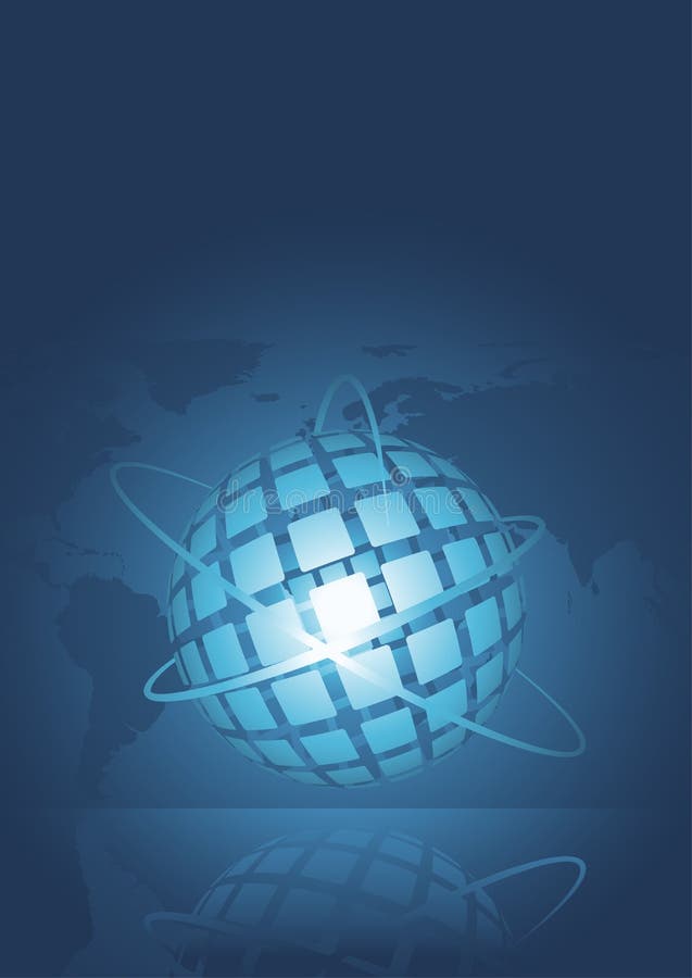 Abstract Business Background Stock Vector - Illustration of reflection ...