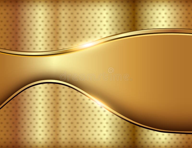 Gold pool water background stock illustration. Illustration of ...