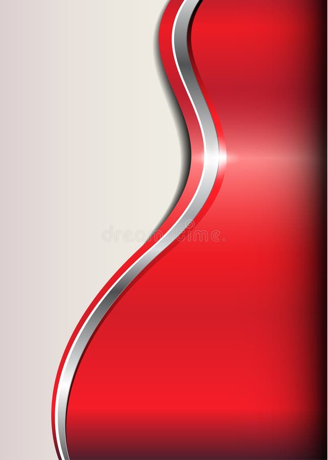 Abstract Business Background Red Silver Stock Vector - Illustration of ...
