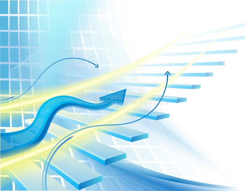 Abstract business concept stock vector. Illustration of architecture ...