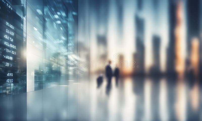 Abstract Business and Finance Backdrop Stock Illustration ...