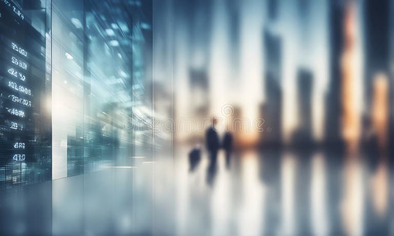 Abstract Business and Finance Backdrop Stock Illustration ...