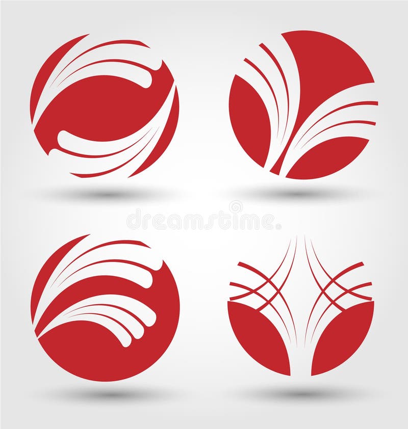 Abstract business icon set stock vector. Illustration of computer ...