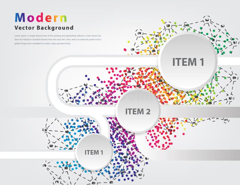 Abstract Business Infographics Vector Stock Vector - Illustration of ...