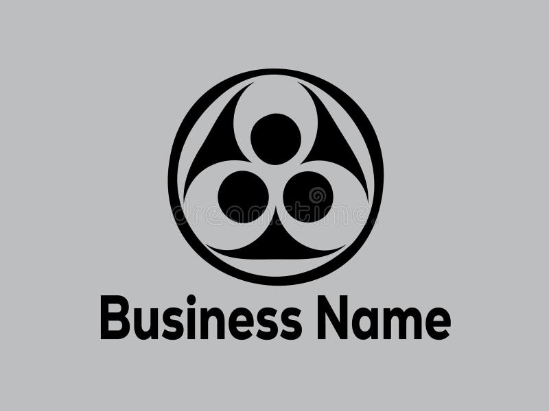 Abstract Business Logo Design Stock Illustration - Illustration of ...