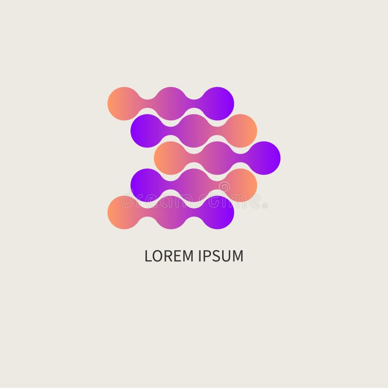 Abstract Business Logo with Forward Arrow. Digital Technology Stock ...