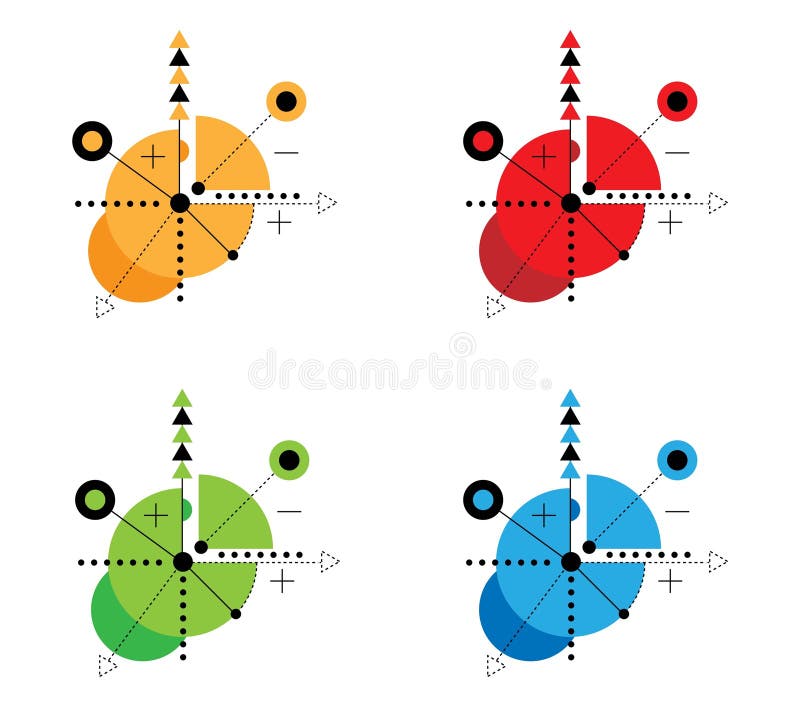 Abstract Business Sales Graph Hi Tech Design Line Art Stock ...