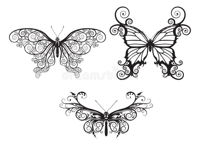 Abstract Butterfly Floral Background Stock Vector - Illustration of ... Abstract Butterfly Floral Background Stock Vector - Illustration of ...