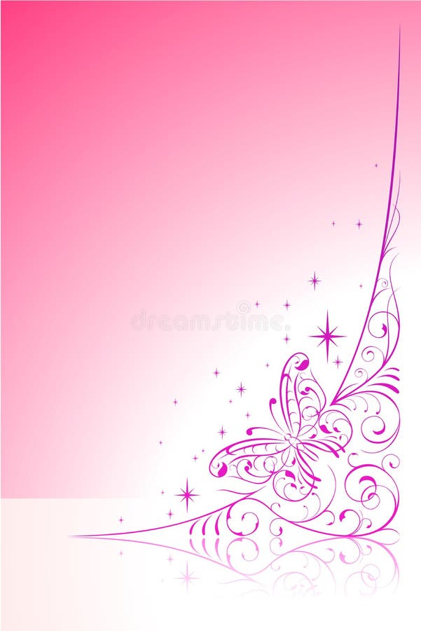Floral butterfly on flower stock vector. Illustration of white - 12735611