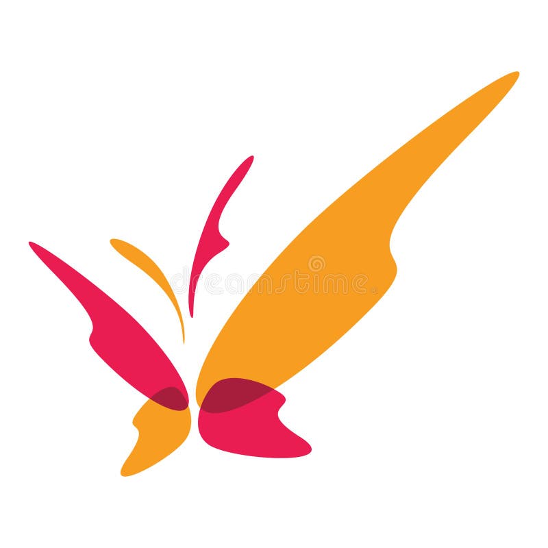 Abstract Butterfly stock illustration. Illustration of shape - 93029071