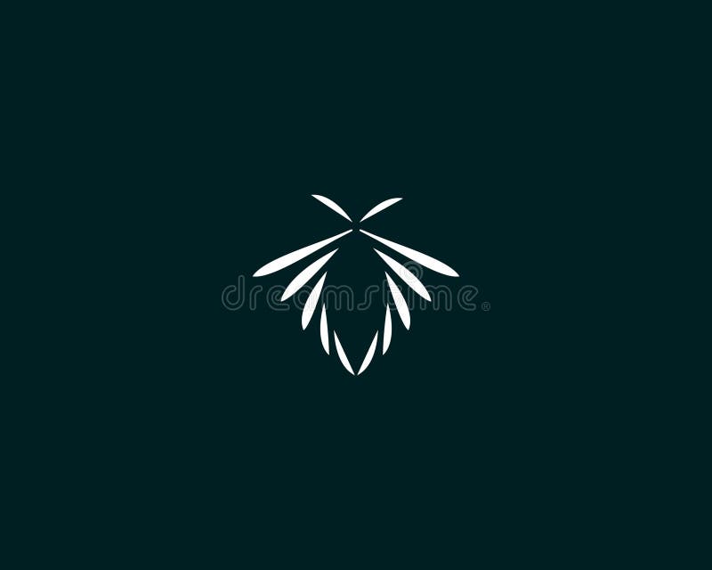 Abstract Butterfly Logo. Creative Bug Beetle Icon. Insect Wildlife ...