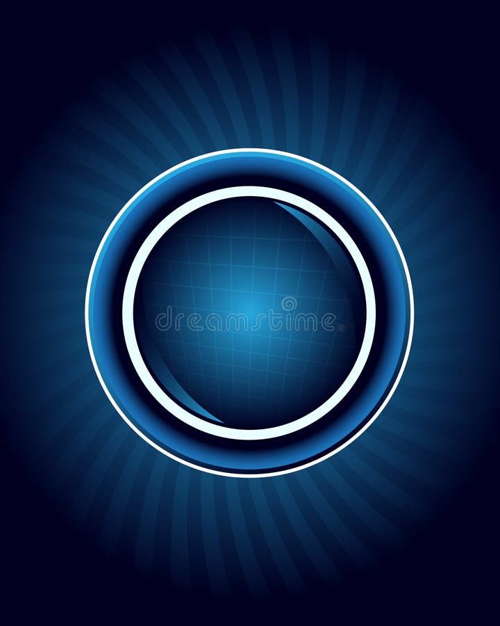 Abstract Button Infographic Option Template. Stock Vector ...