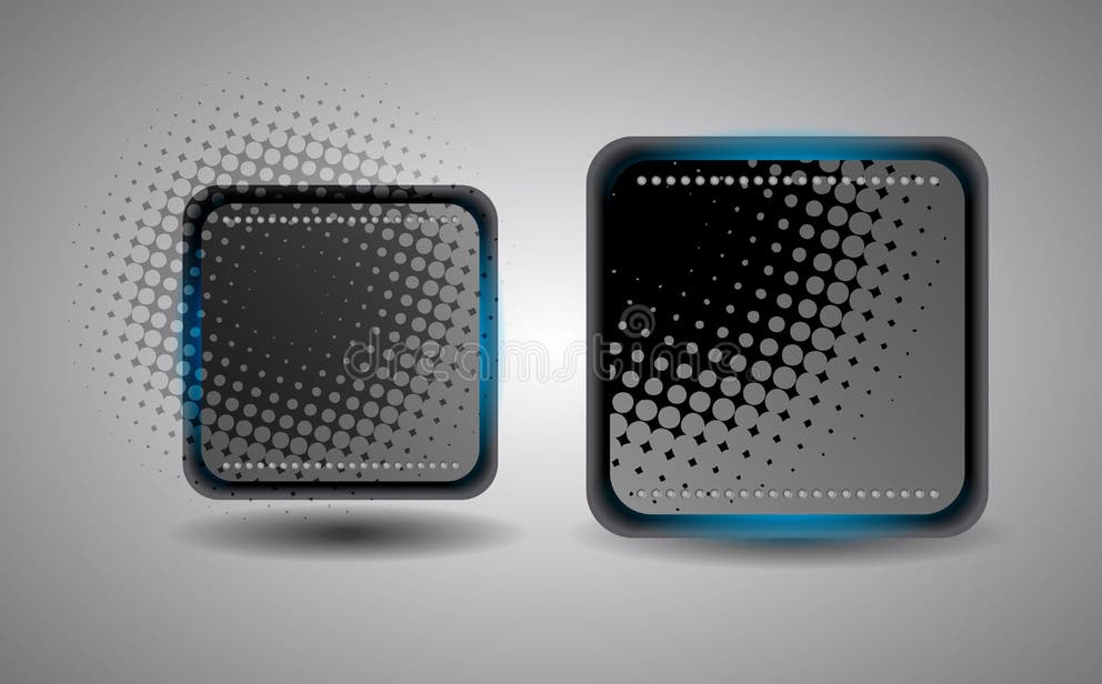 Abstract buttons stock illustration. Illustration of layout - 27743383