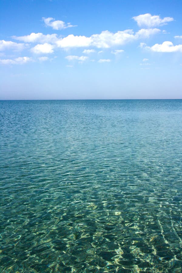 Abstract Calm Sea or Ocean Water Surface Background Stock Photo - Image ...