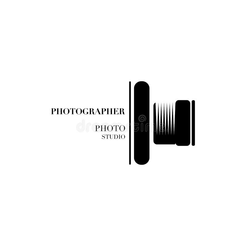 Abstract Camera Logo Vector Design Template for Professional Pho Stock ...