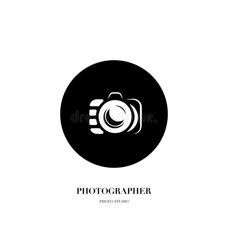 Abstract Camera Logo Vector Design Template for Professional Pho Stock ...