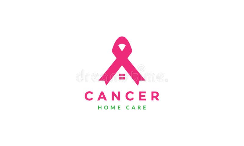 Abstract Cancer Care Home Logo Vector Icon Illustration Design Stock ...