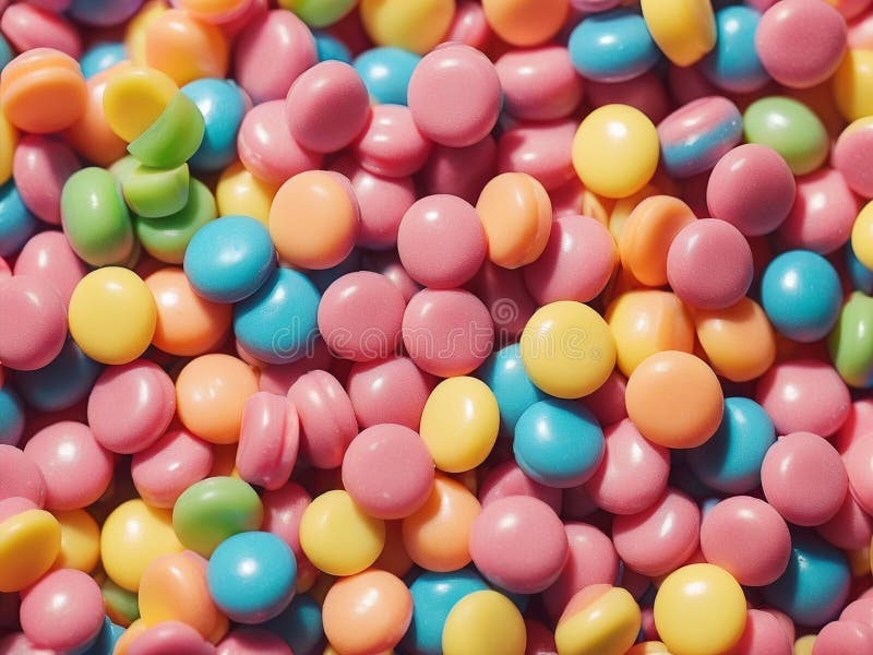 Abstract Candy Background - Generated by Ai Stock Illustration ...